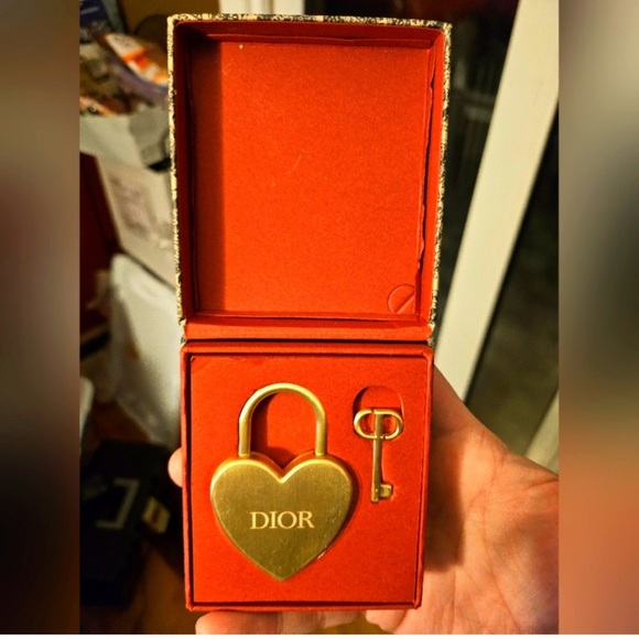 Dior | Accessories | Authentic Dior Lock Key Box Gifting | Poshmark